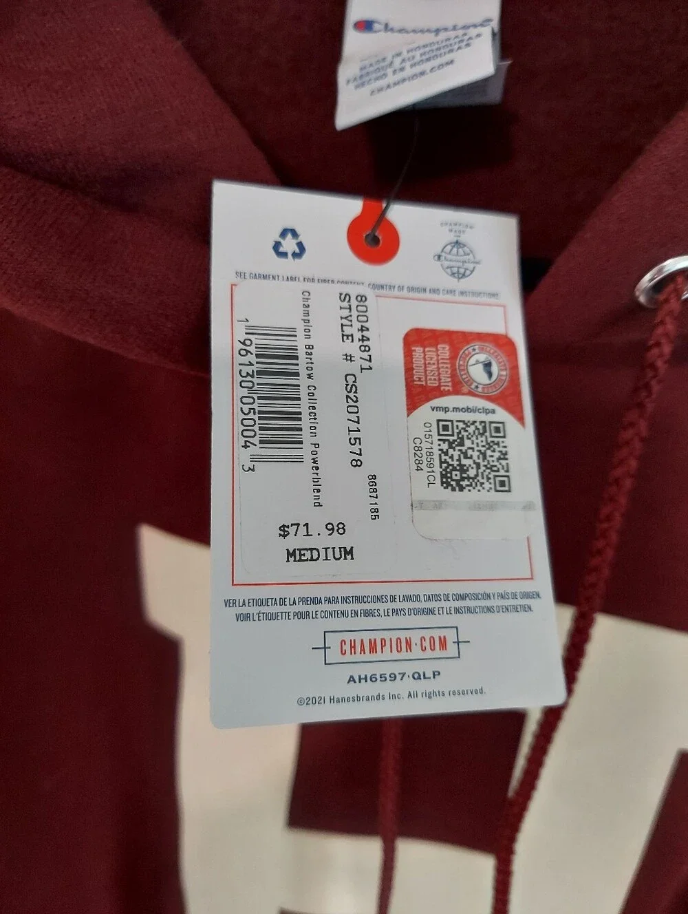 Champion | Shirts | Nwt Mens Medium Vintage Felt Lettering Harvard ...